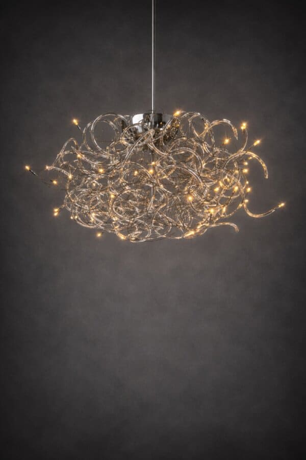 Energia Clara Wide Body Sculptural Chandelier